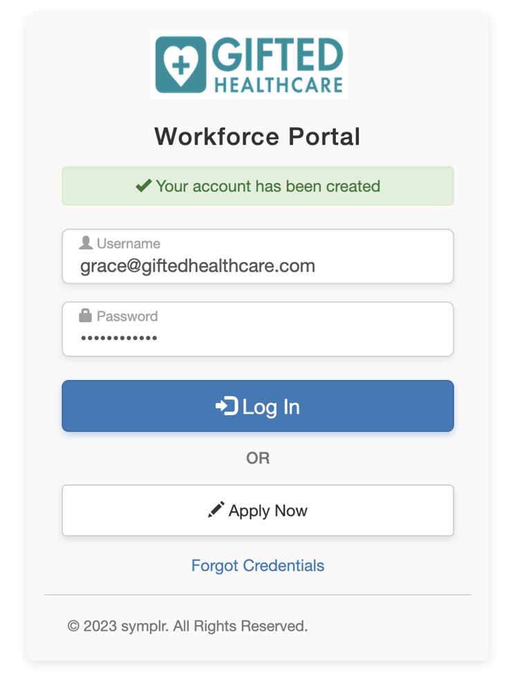 Setting Up Your Gifted Profile